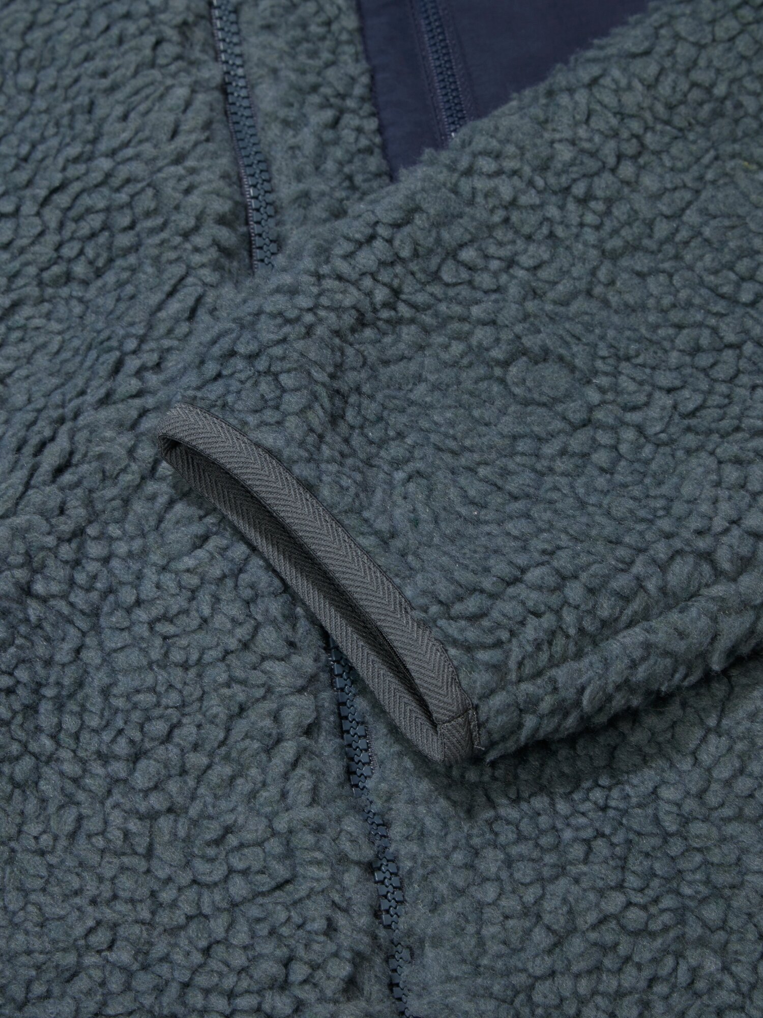 GRID (그리드) UNI 플리스 자켓_Grayish BLUE_DUU23166GB - 감도 깊은 취향 셀렉트샵 29CM